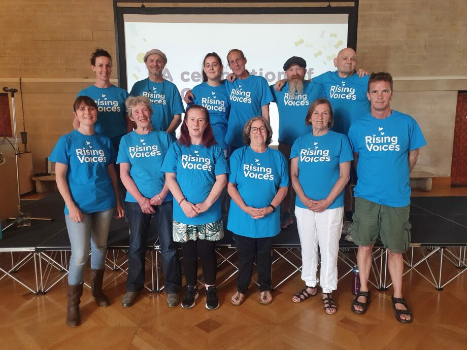 Rising Voices Recovery Choir radio interview - Bristol Drugs Project