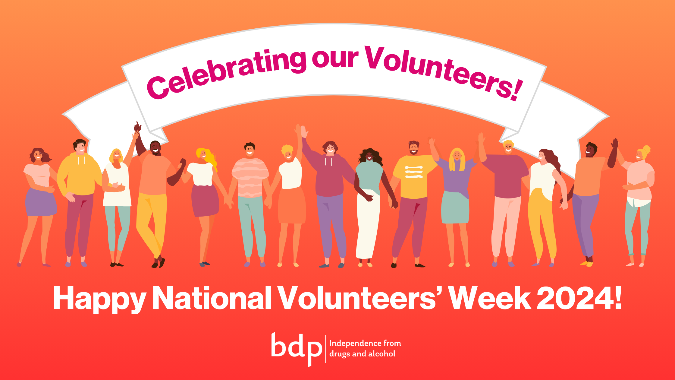 Celebrating National Volunteers' Week! - Bristol Drugs Project